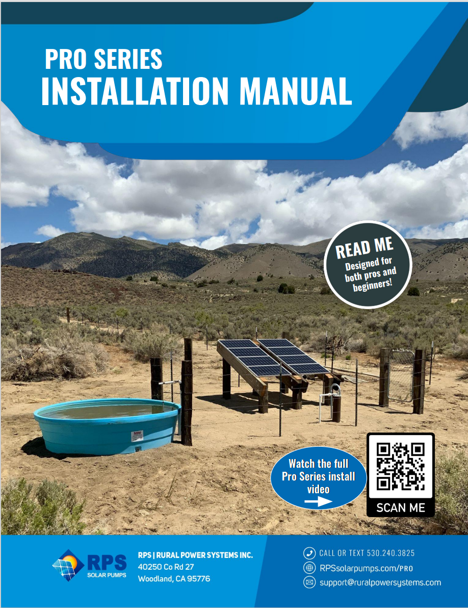 Pro Series Installation Manual – 24/7 RPS Support Center